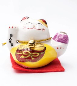 Milujeme Kameny Maneki neko - mávající kočička - Kimia - feng shui