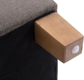 Taburet Pharao, světlý antik – taupe
