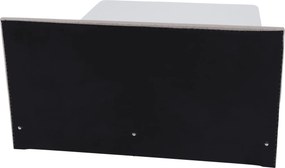 Boxspringová postel, šedohnědá Taupe, 160x200, ADARA