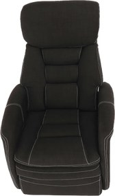 Relaxační křeslo, látka, KOMFY