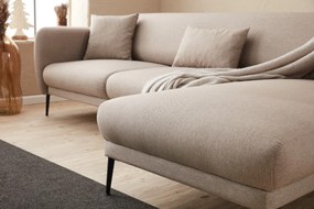 Hanah Home Rohová pohovka VENUS krémová pravá 825BLC2764