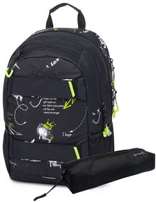 Oxybag studentský batoh + etue oxy sport graffiti