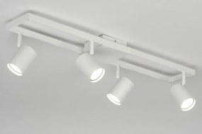 Stropní bodové svítidlo do kuchyně Halle White 4