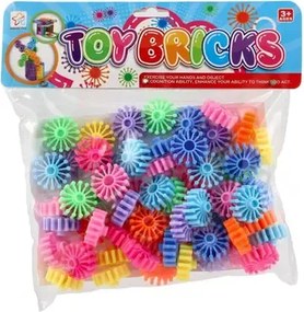 TEDDIES Stavebnice ozubená kola / 60 ks / plast / 25 x 22 x 5 cm / od