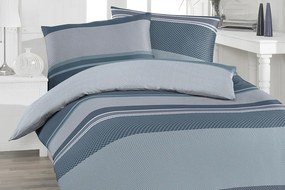 Florella Saténové povlečení Laurenz Blau Rozměr: 70x90 + 140x200 cm