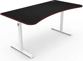 AROZZI ARENA Gaming Desk herní stůl černobílý / D:160cm / Š: 71-82cm /