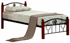 Jednolůžková postel 90 cm Margery (s roštem). 794107