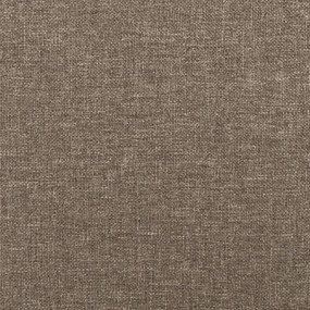 Box spring postel taupe 200 x 200 cm textil,  3120642