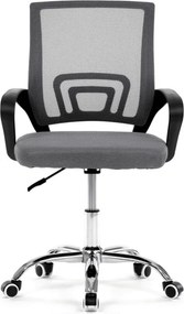 Dětská otočná židle šedá KA-L103 GREY