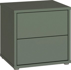 XXXLutz NOČNÍ STOLEK, šalvějově zelená, 50/48/42 cm Carryhome - Online Only noční stolky - 000687018384