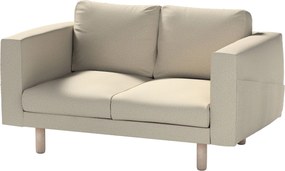 Potah na pohovku IKEA Norsborg 2-místná barva béžová látka pletený vzor