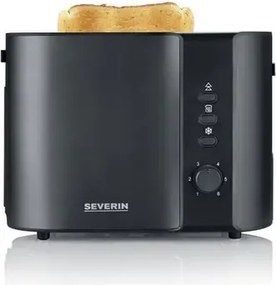 Severin AT 9552 černá / Topinkovač / 800W / ohřev / rozmrazováíní
