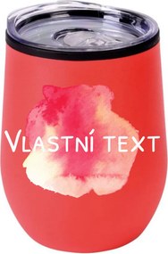 Personalizovaný termohrnek "BOWL" s barevnou skvrnou