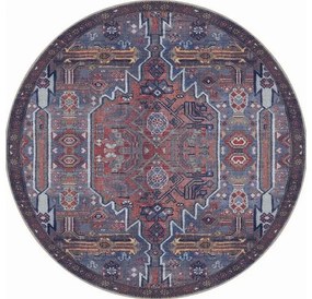 Conceptum Hypnose Kusový koberec Soul Chenille - Rustic AL 144, Vícebarevná, 150 cm KRUH