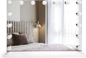 Rea Rea, Zrcadlo LED HOLLYWOOD White, HOM-12010