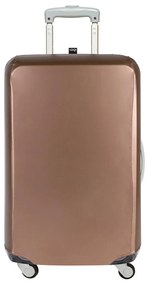 Obal na kufr Metallic Rose Gold Loqi
