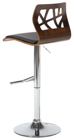 Moderní barová židle s geometrickým vzorem PETERSBURG Beliani