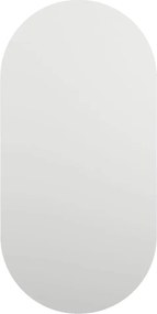 Zrcadlo s LED světly 60 x 30 cm sklo oválné 3102974