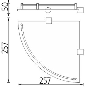 Nimco Police rohová s ohrádkou BR 11091RA-26