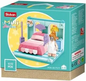 Sluban Handcraft M38-B0757F Ložnice / LEGO - kompatibilní / Počet figu