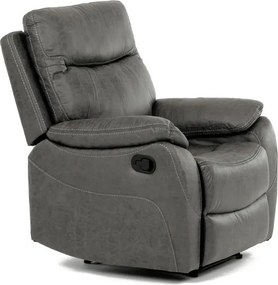 Polohovací křeslo šedé TV-4092 GREY3