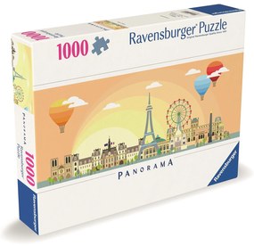 Puzzle ravensburger 120004486 den v paříži  panorama