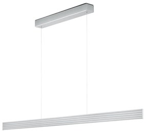 Závěsné svítidlo LED Fara, nahoru/dolů, délka 152 cm nikl