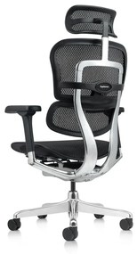 Kancelářská ergonomická židle SIRIUS Q24 NEO – celosíť, černá, nosnost 150 kg, záruka 3 roky Office Pro