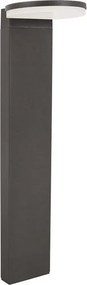 NV 9131202 Venkovní nástěnné svítidlo POSEN antracitový hliník a akrylový difuzor LED 10W 3000K 200-240V 113st. IP65 - NOVA LUCE
