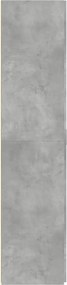Skříň highboard betonově šedá 80x42,5x185 cm kompozitní dřevo 3281437