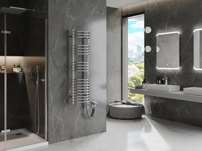 Mexen Eros, elektrické topné těleso 1200x300 mm + topná tyč 300 W, chromová, W112-1200-318-2300-01