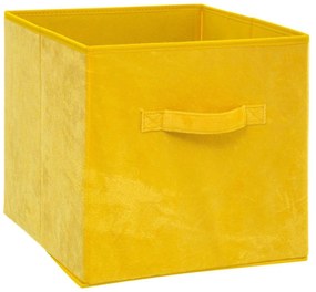 DekorStyle Úložný box Yellowday 31x31 cm