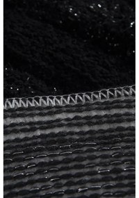 Černé koupelnové předložky v sadě 3 ks 100x60 cm Wave – Foutastic