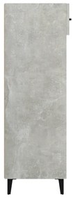 Botník betonově šedý 60 x 35 x 105 cm kompozitní dřevo