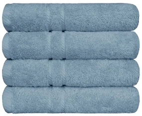 SCANquilt bavlněný ručník COTTONA modrošedá ručník 50 x 100 cm