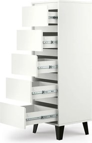 Komoda Borg 5s/40 bílá