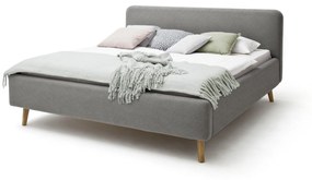 Čalouněná postel Mattis 160x200 cm šedá