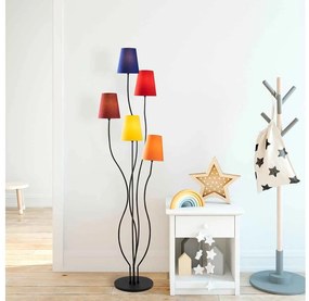 Designová stojanová lampa Daneil 160 cm vícebarevná