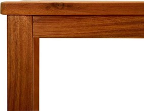 Zahradní konzolový stolek 110x40x75 cm masivní akáciové dřevo 316406