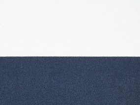 Polštář  na lavičku 112 x 54 cm modrý VIVARA Beliani