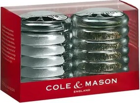ColeMason Beehive Sada sypátek na sůl a pepř / výška 7 cm / akryl, chr