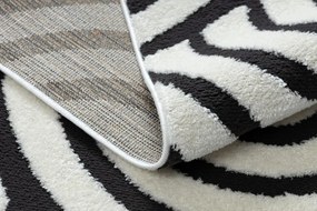 Dywany Łuszczów, Kusový koberec Mode 8629 cream/black, 200x290, bílá, černobílá, kancelář