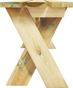 vidaXL Zahradní lavice 220 cm impregnované borové dřevo [318425]