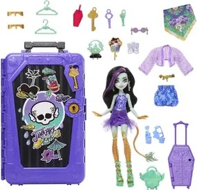 MATTEL Panenka Monster High Skulltimate Secrets Destination - Jinafire