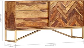 vidaXL Marketos Příborník 118 x 30 x 60 cm masivní akáciové dřevo