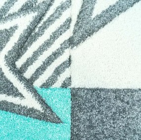 Family F.  Dětský kusový koberec pastel kostičky hvězdy hvězdičky Rozměr: 140x200cm