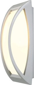 LA 230444 Venkovní svítidlo MERIDIAN ii nástěnná stříbrnošedá 230V E27 24W - BIG WHITE (SLV)