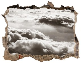 Wallmuralia Nálepka fototapeta 3D Mraky z ptačího pohledu 95x64 cm