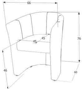 Koktejlové křeslo AMENITIES zelené