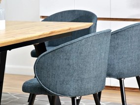 MPT Moderní židle Sensi - modrá